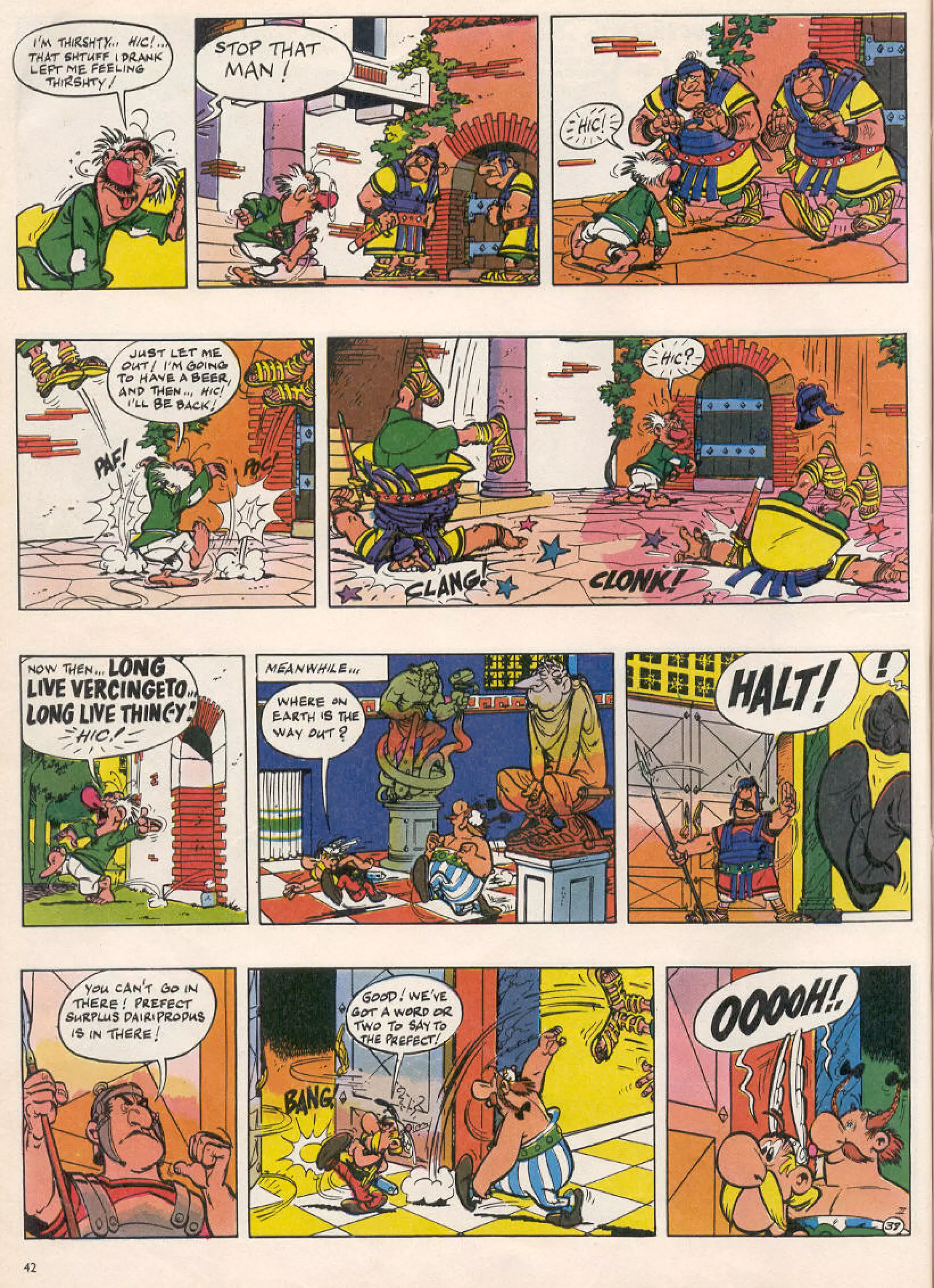02 asterix and the golden sickle | PDF