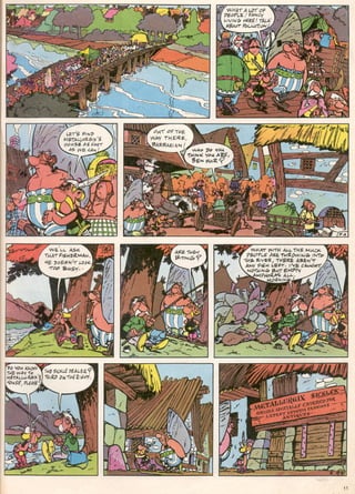 02 asterix and the golden sickle | PDF