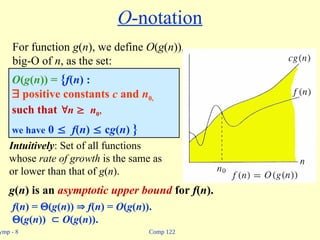 ASYMTOTIC NOTATION ON DATA STRUCTURE AND ALGORITHM | PPT | Programming Languages | Computing