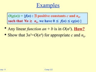 ASYMTOTIC NOTATION ON DATA STRUCTURE AND ALGORITHM | PPT | Programming Languages | Computing