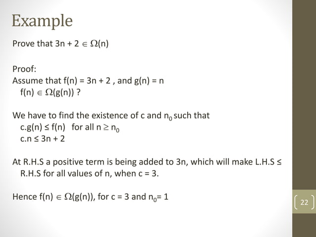 02 asymptotic notations | PPTX