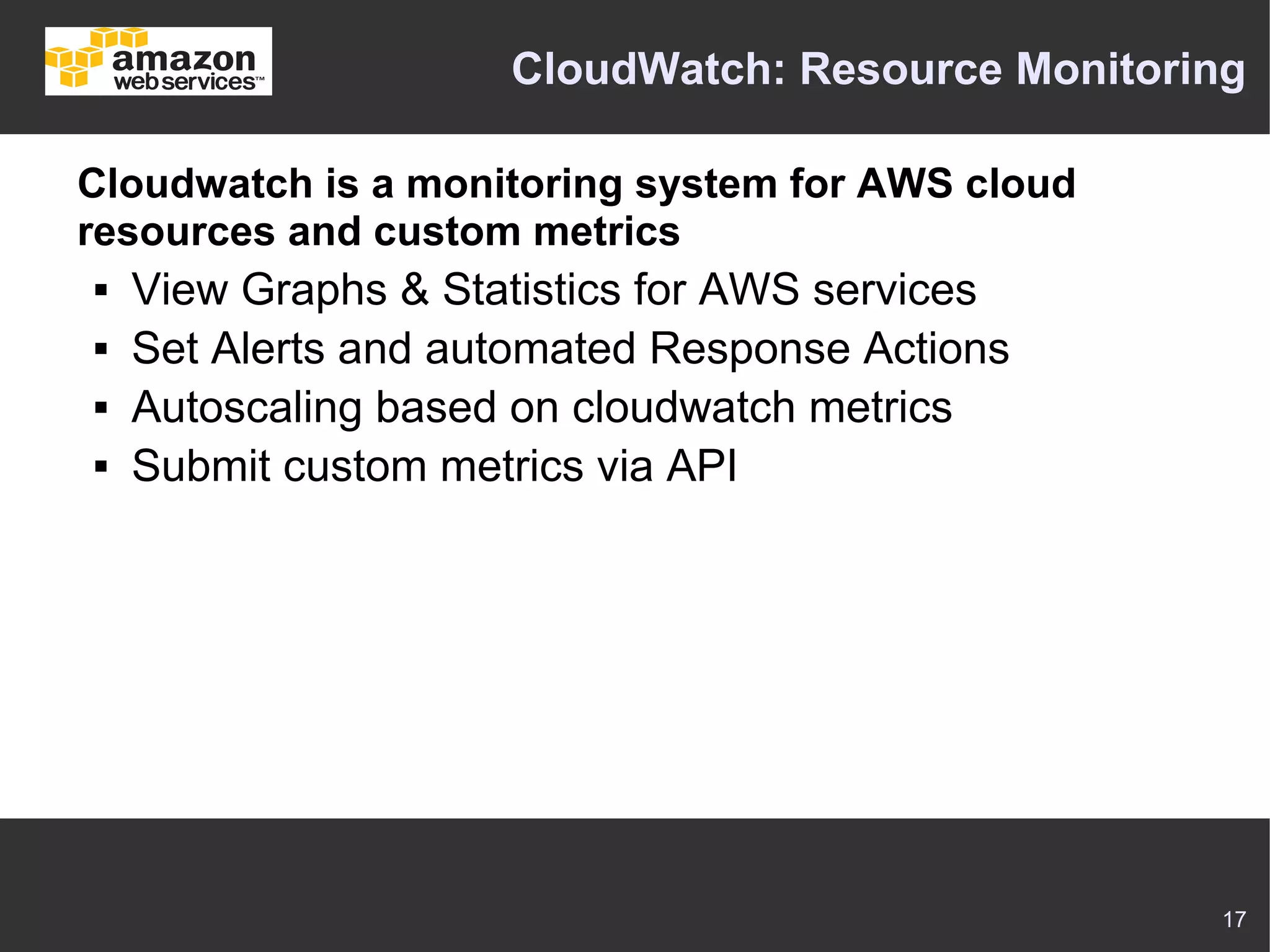 An intro to Amazon Web Services (AWS) | PPT