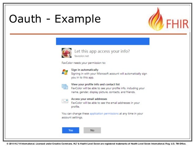 Security in FHIR with OAuth by Grahame Grieve