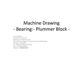 02 bearing plummer block | PPTX
