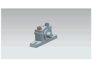 02 bearing plummer block | PPTX | Drawing and Sketching | Arts and Crafts