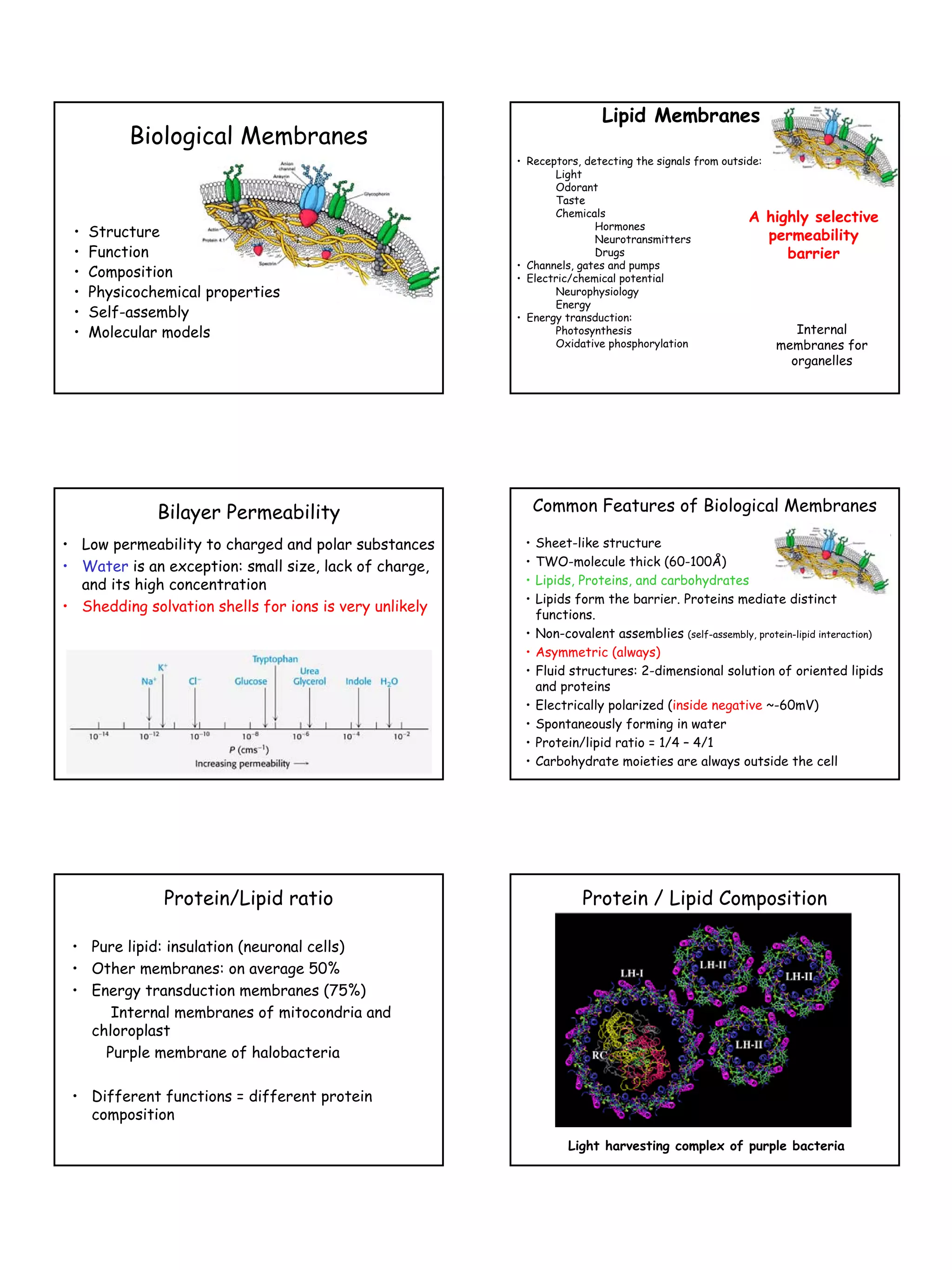 biological membranes pdf | PDF