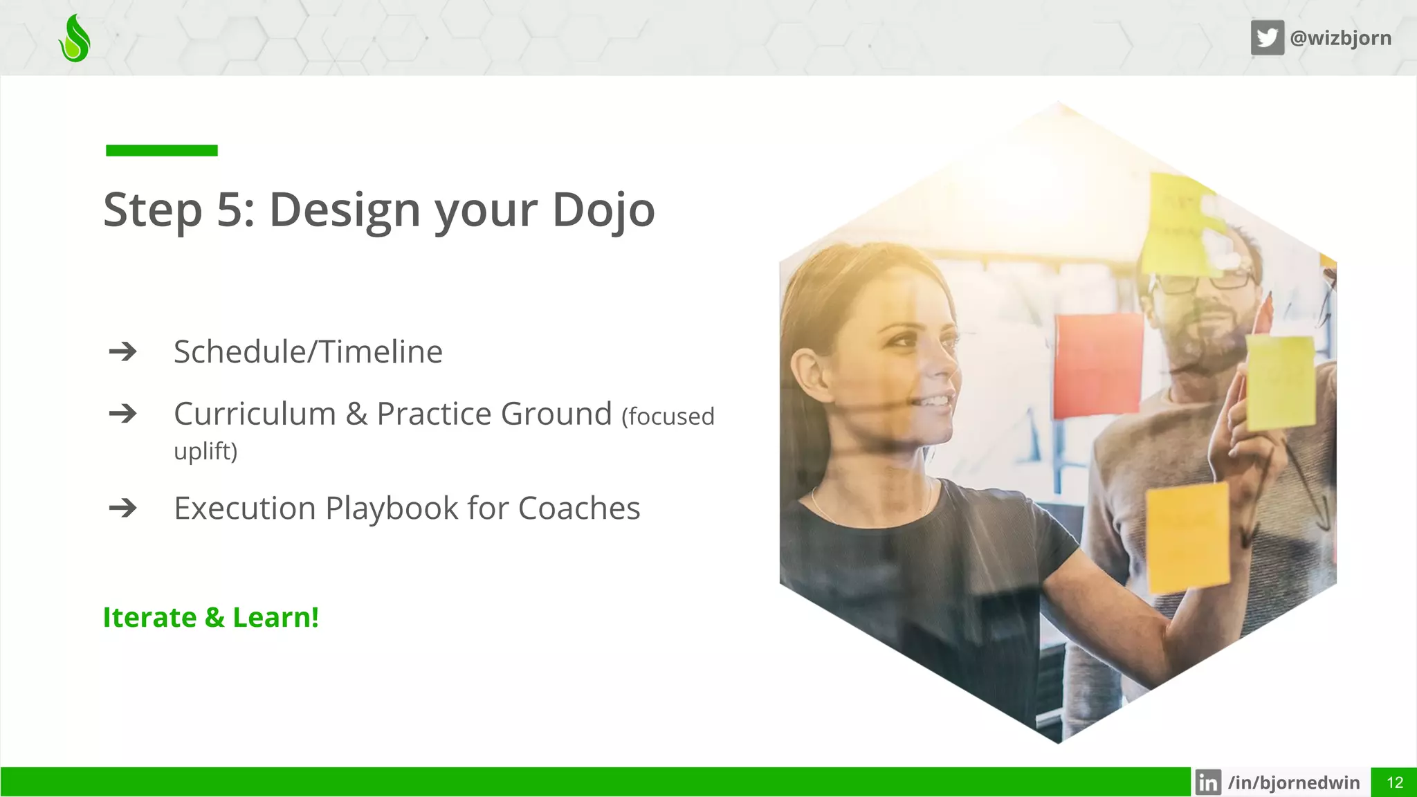 Bjorn Edwin - Start Your Own DevOps Dojo in 8 Simple Steps | PPT