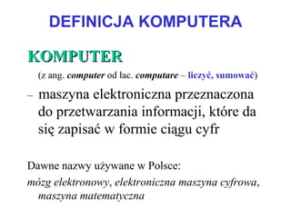 02 budowa zestawu komputerowego | PPT