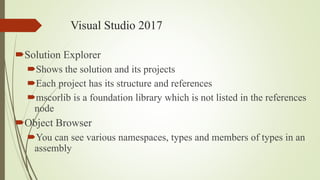 Building C# Applications | PPT