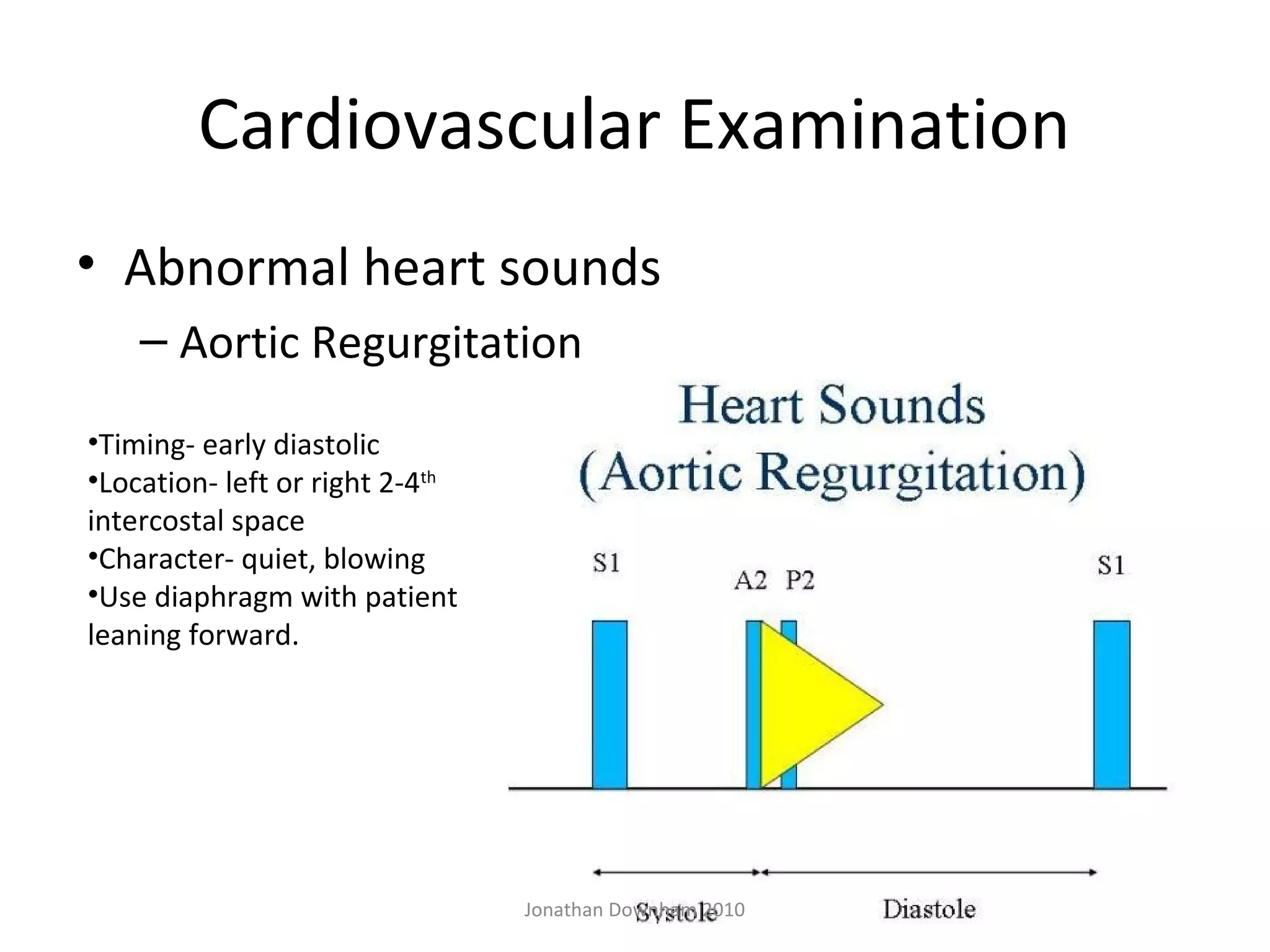 Cardiovascular examination | PPTX