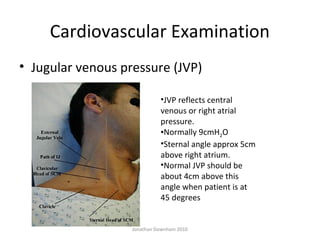 Cardiovascular examination | PPTX