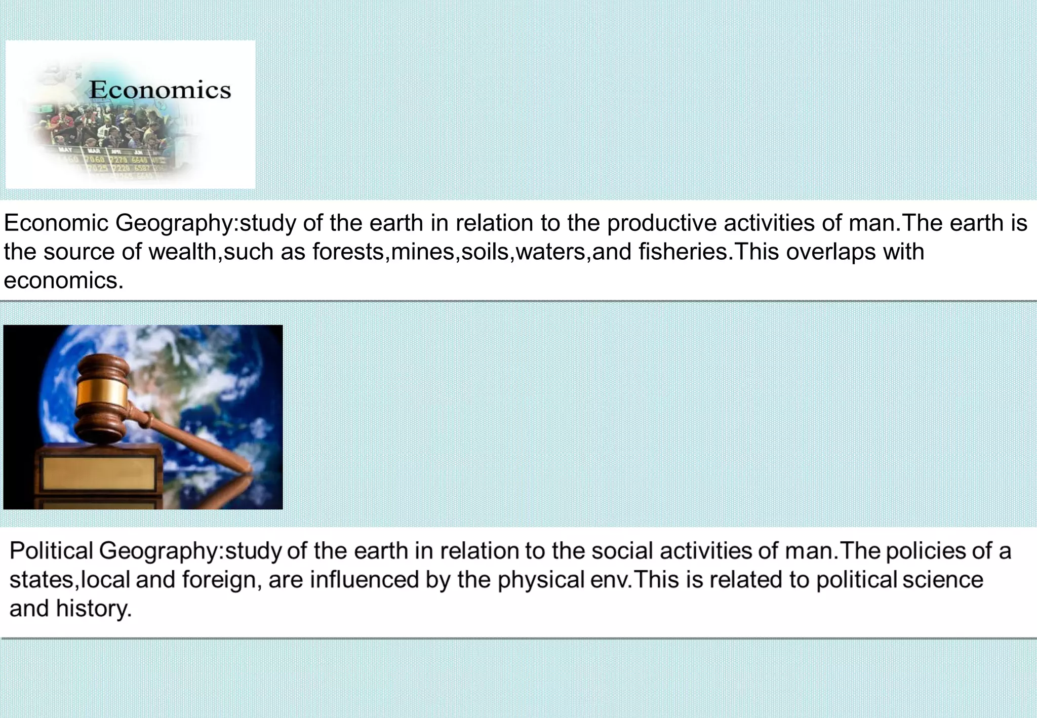 Physical and Human Geography | PPT