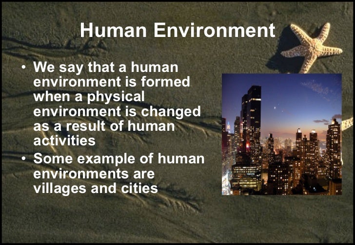 02 Chap 3 The Physical And Human Environment (Jan 08)