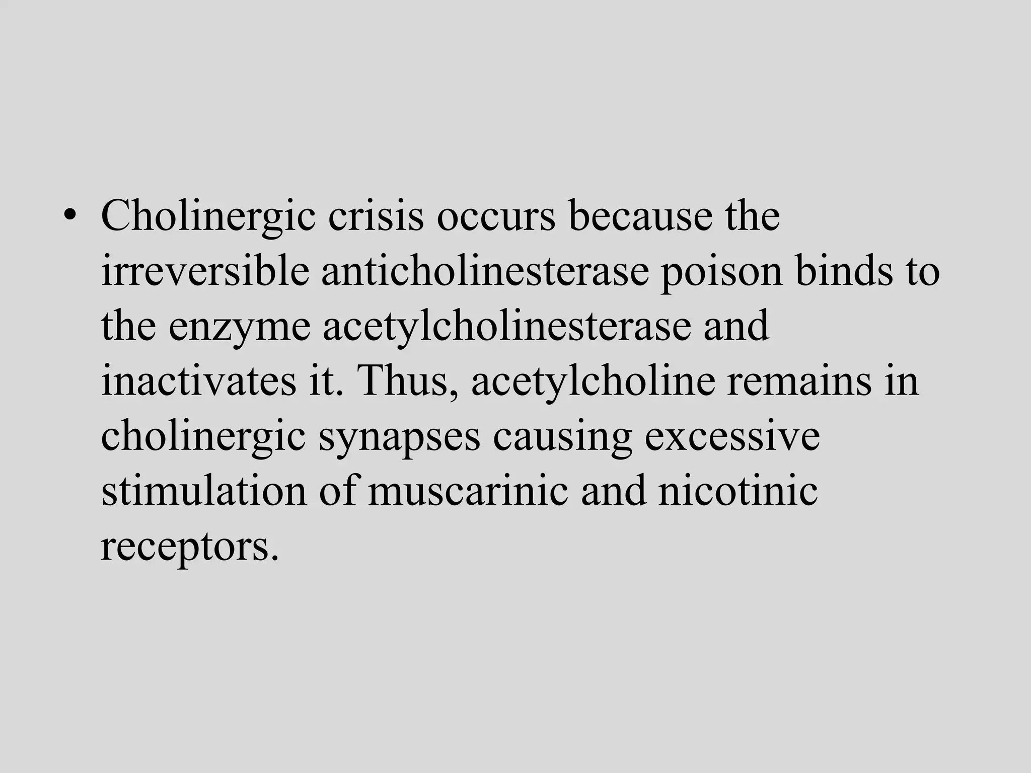 Cholinergic drugs | PPTX