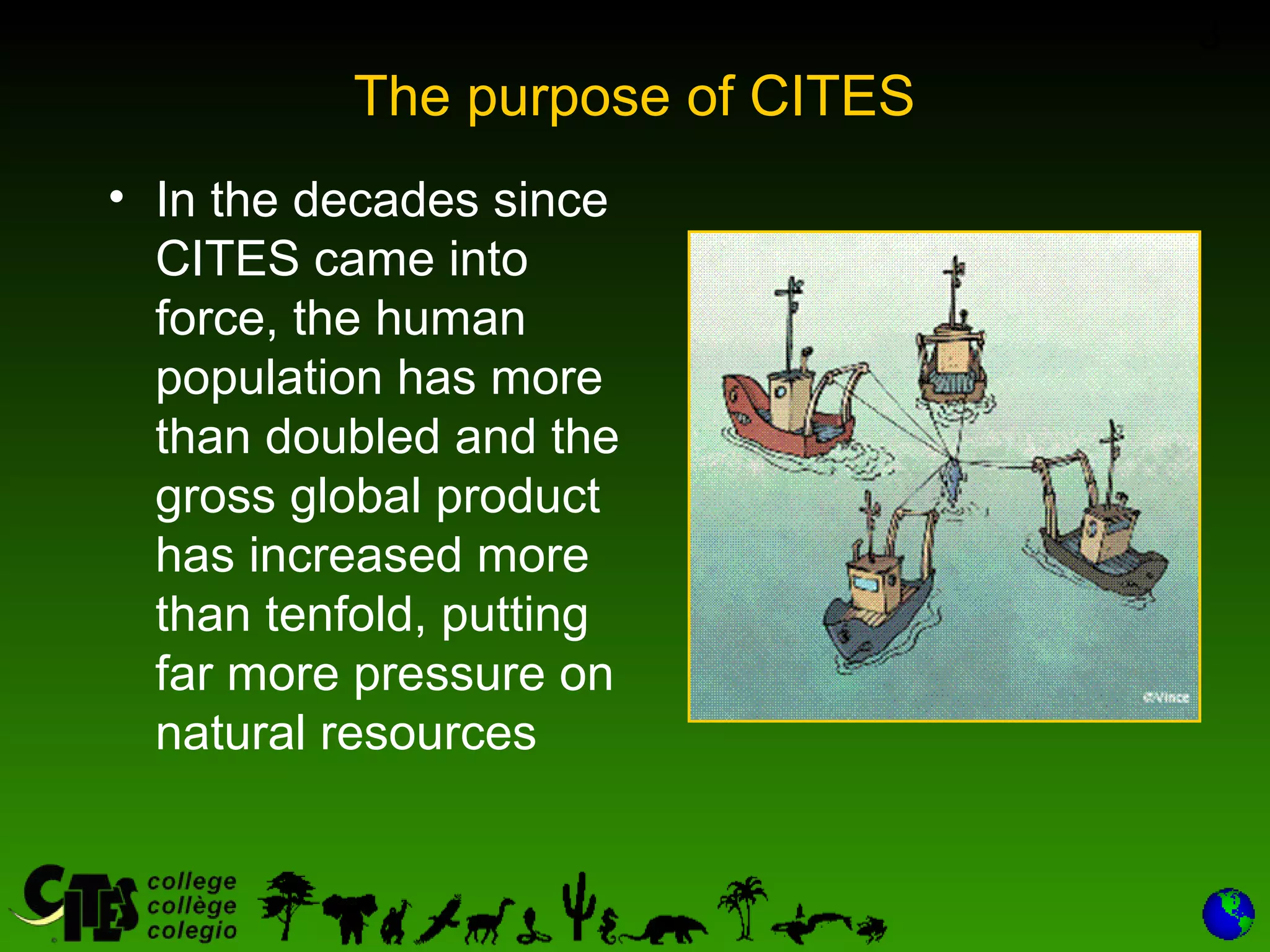 CITES Purpose and Policy | PPT
