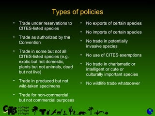 CITES Purpose and Policy | PPT