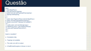 Revisão OCPJP7 - Class Design (parte 02) | PDF