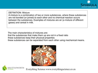 Classification of matter | ODP