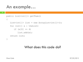 Clean Code | PDF