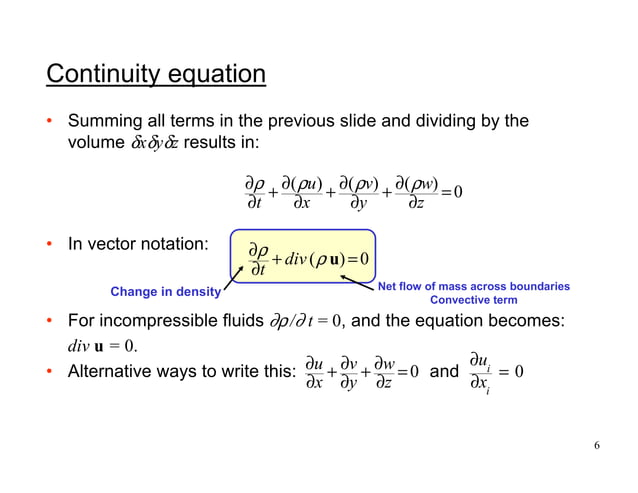 02 conservation equations | PDF
