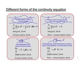 02 conservation equations | PDF