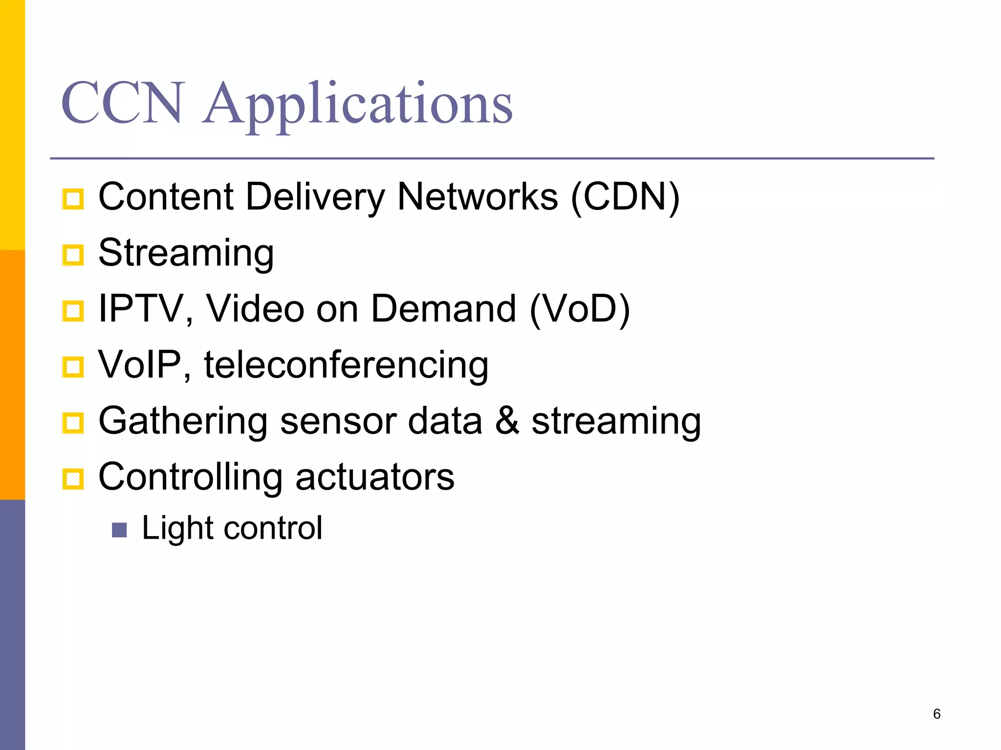 Content Centric Networking Ccn Pptx Computer Networking Computing