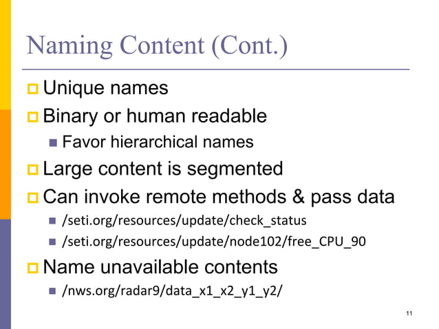 Content Centric Networking Ccn Pptx Computer Networking Computing