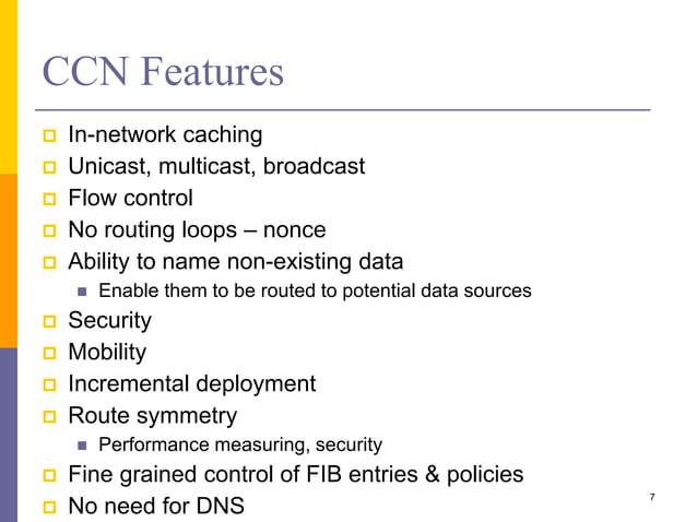Content Centric Networking Ccn Pptx Computer Networking Computing