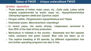 REGIONAL WORKSHOP ON FISHERIES AND MARINE GENETIC RESOURCES AND THEIR ...