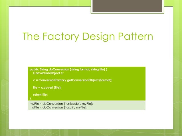 PATTERNS02 - Creational Design Patterns