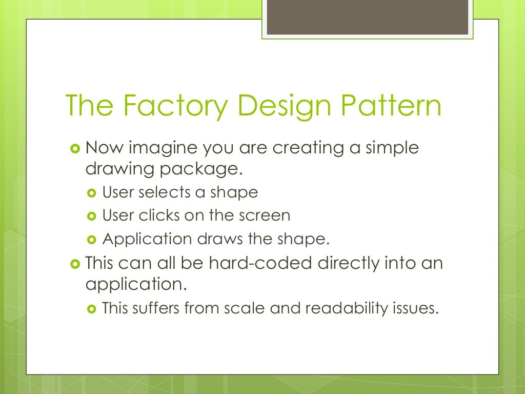 Patterns02 Creational Design Patterns