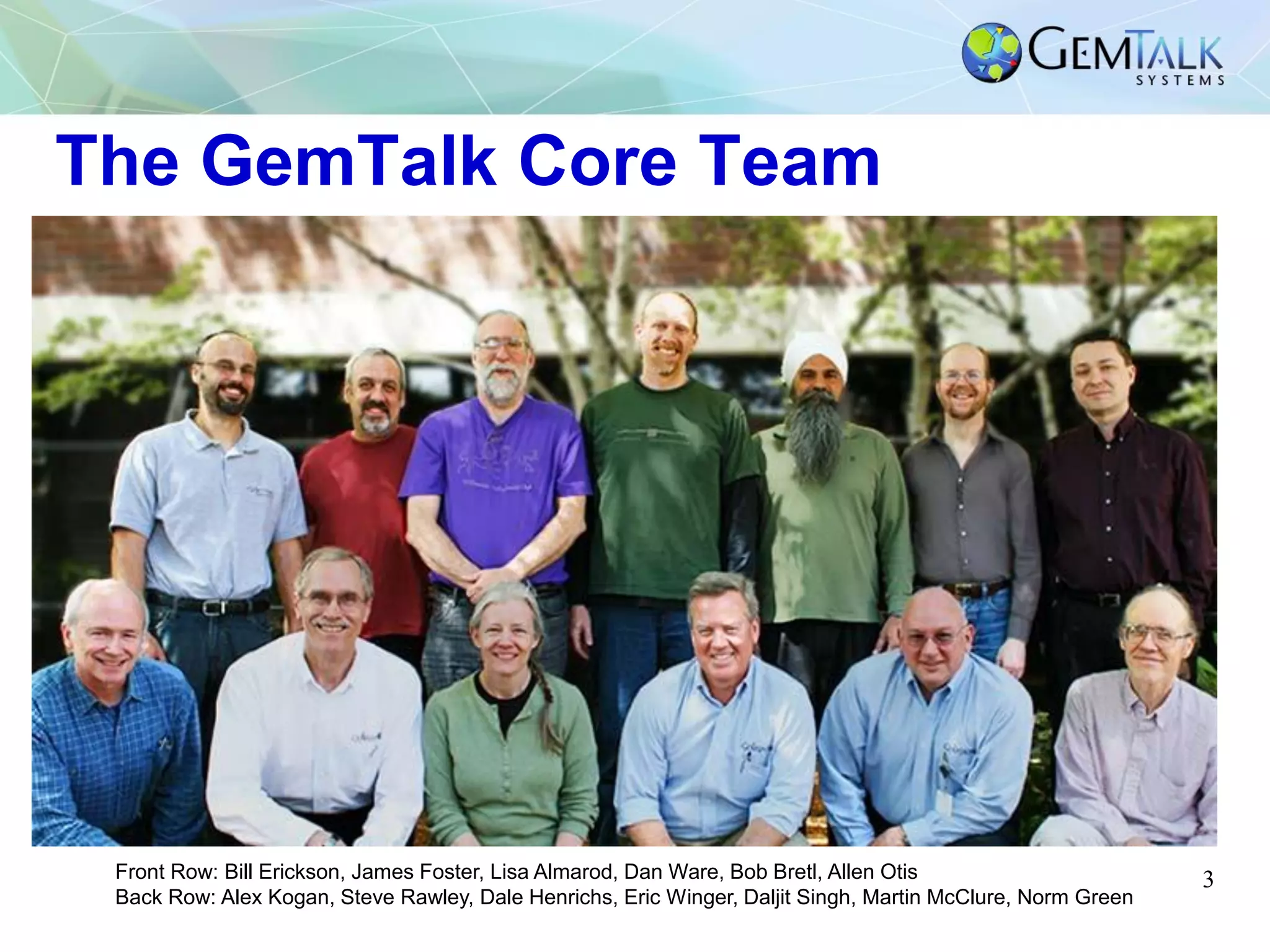 GemTalk Systems Overview | PDF