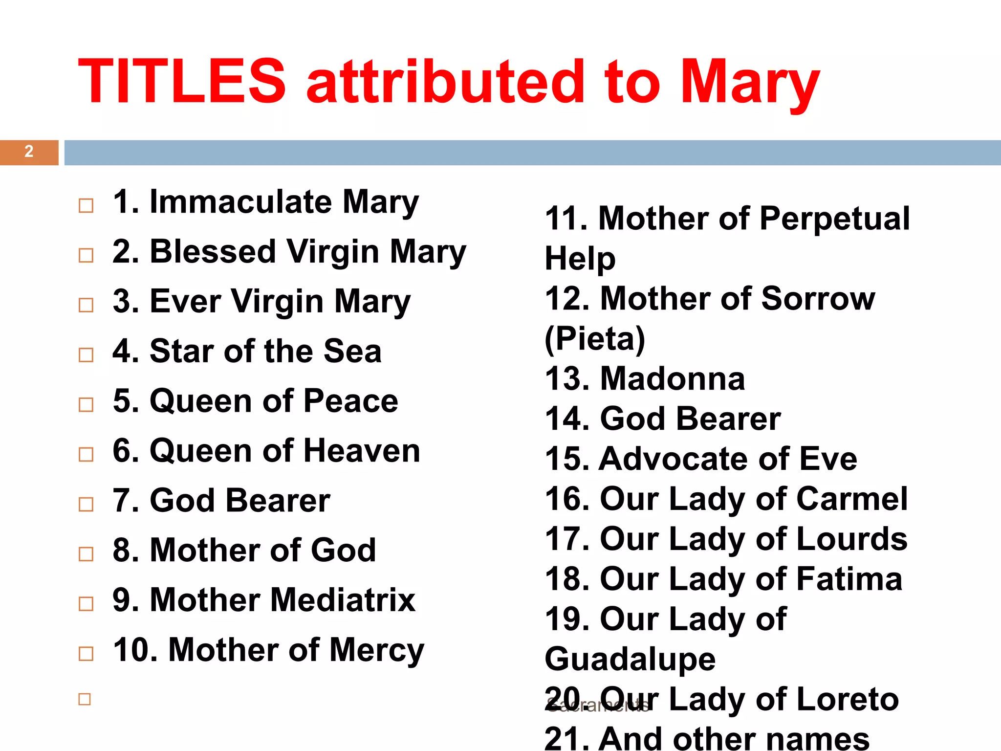 02 dec 2012 mariology | PPTX