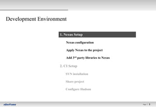 02. egovFrame Development Environment workshop II en(nexus&ci) | PDF