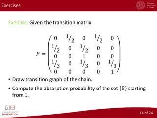 02 - Discrete-Time Markov Models - incomplete.pptx | Physics | Science