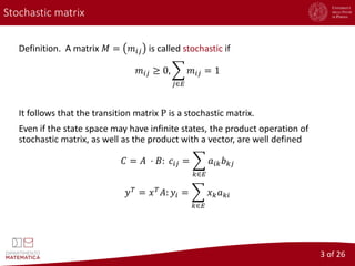 02 - Discrete-Time Markov Models - incomplete.pptx | Physics | Science