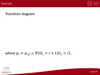02 - Discrete-Time Markov Models - incomplete.pptx | Physics | Science