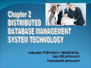02 Distributed DBMSTechnology | PPT