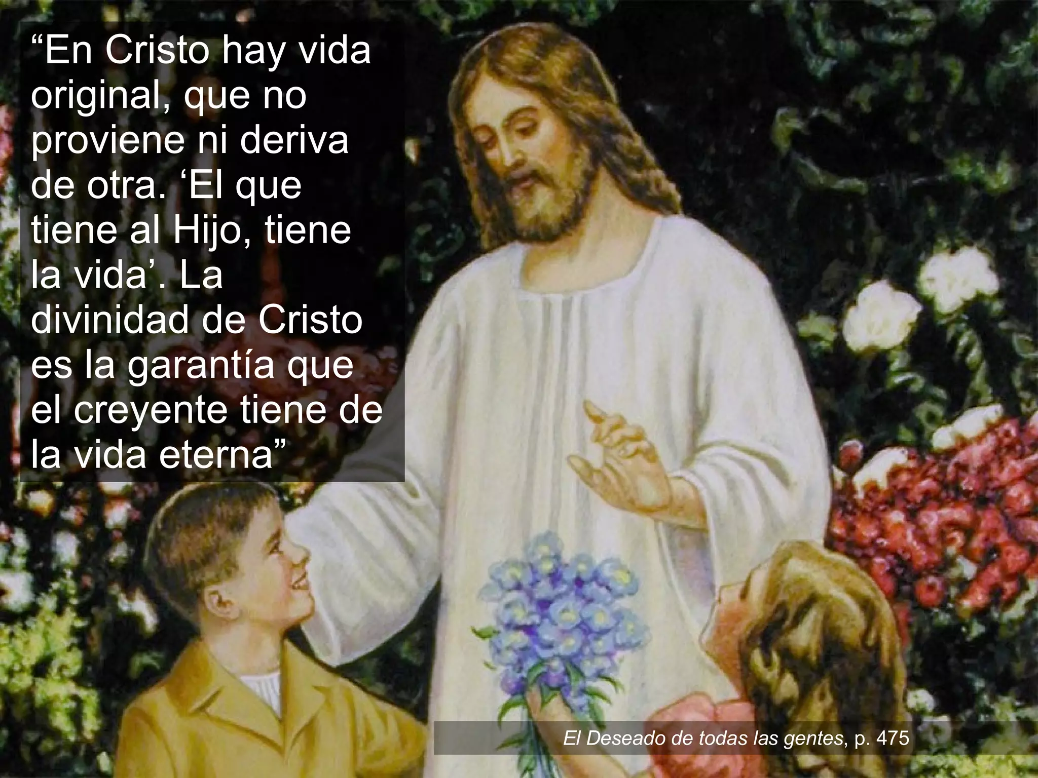 02 Divinidad Cristo AT - SEF | PPT