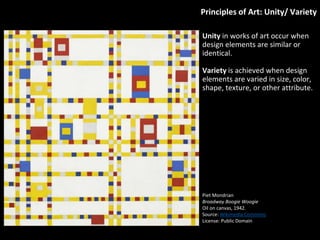 Elements of Art & Principles of Design | PPTX