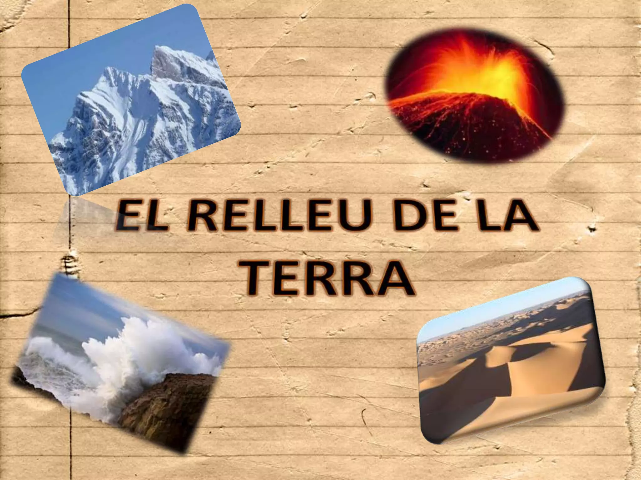 El relleu de la Terra | PPTX