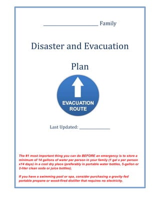 02 Emergency Plan- Family- mirror | PDF