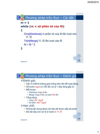 02 external sort 2 | PDF