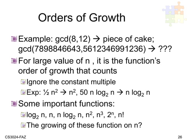 02 Faz A First Step Toward Algorithm Complexity Analysisppt