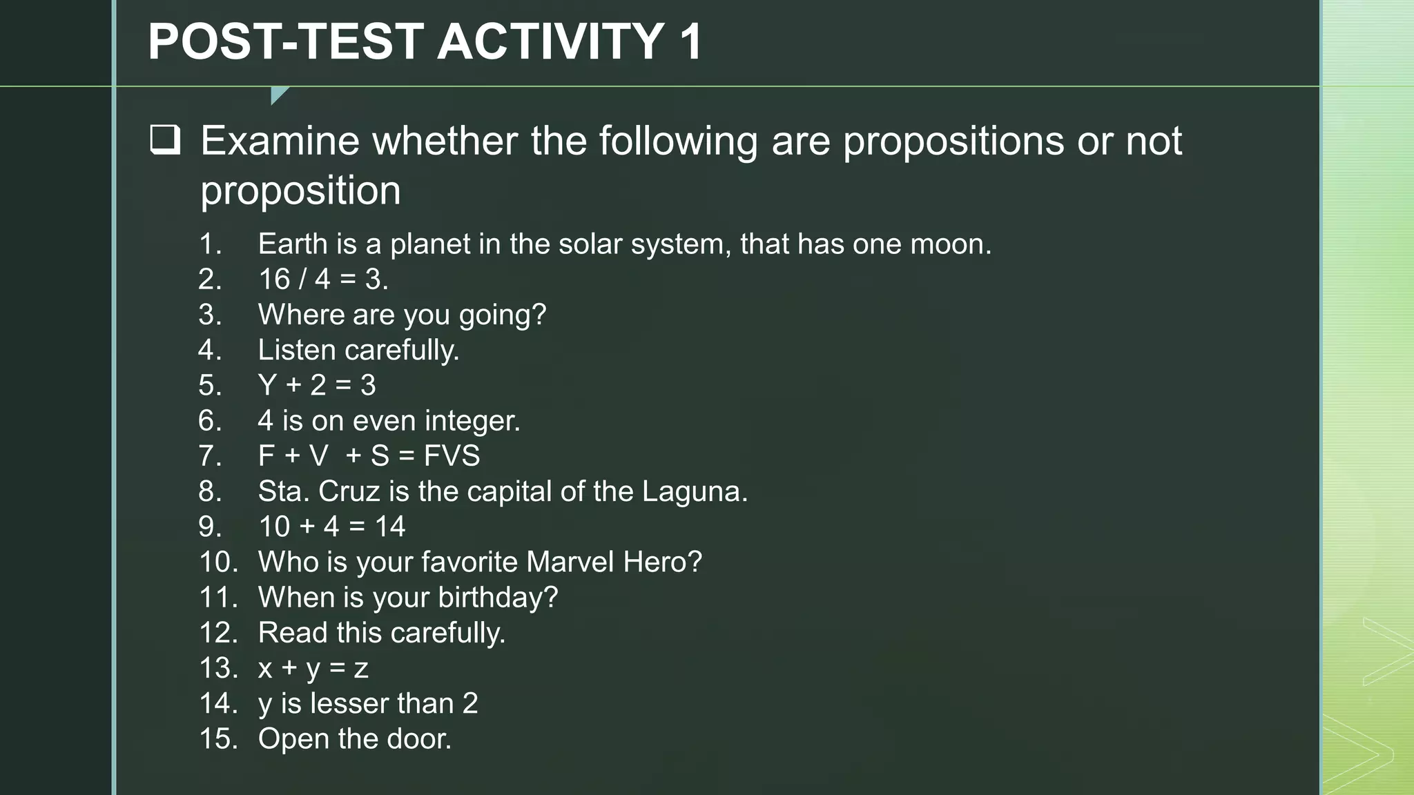 Formal Logic - Lesson 1 - Introduction to Logic | PDF | Programming Languages | Computing