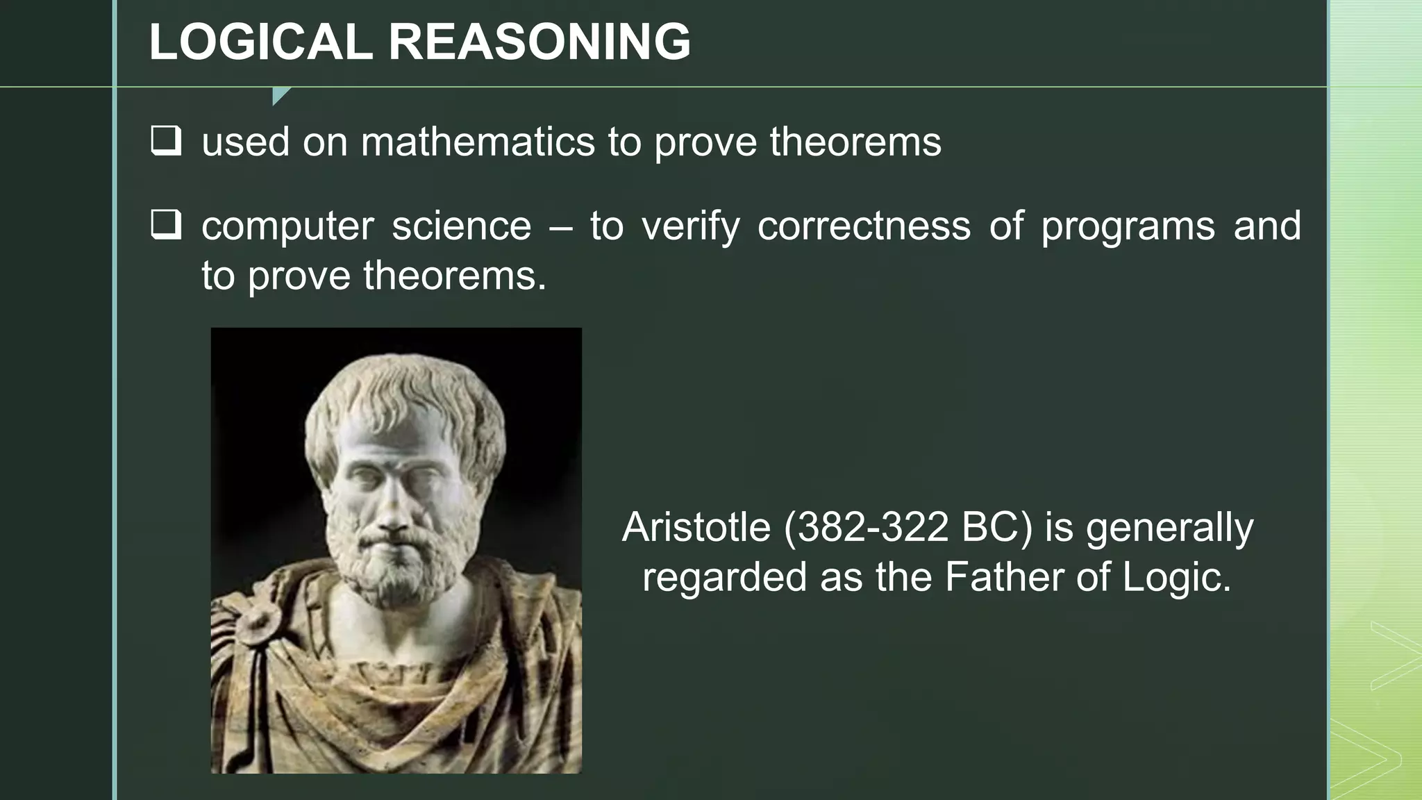 Formal Logic Lesson 1 Introduction To Logic Ppt