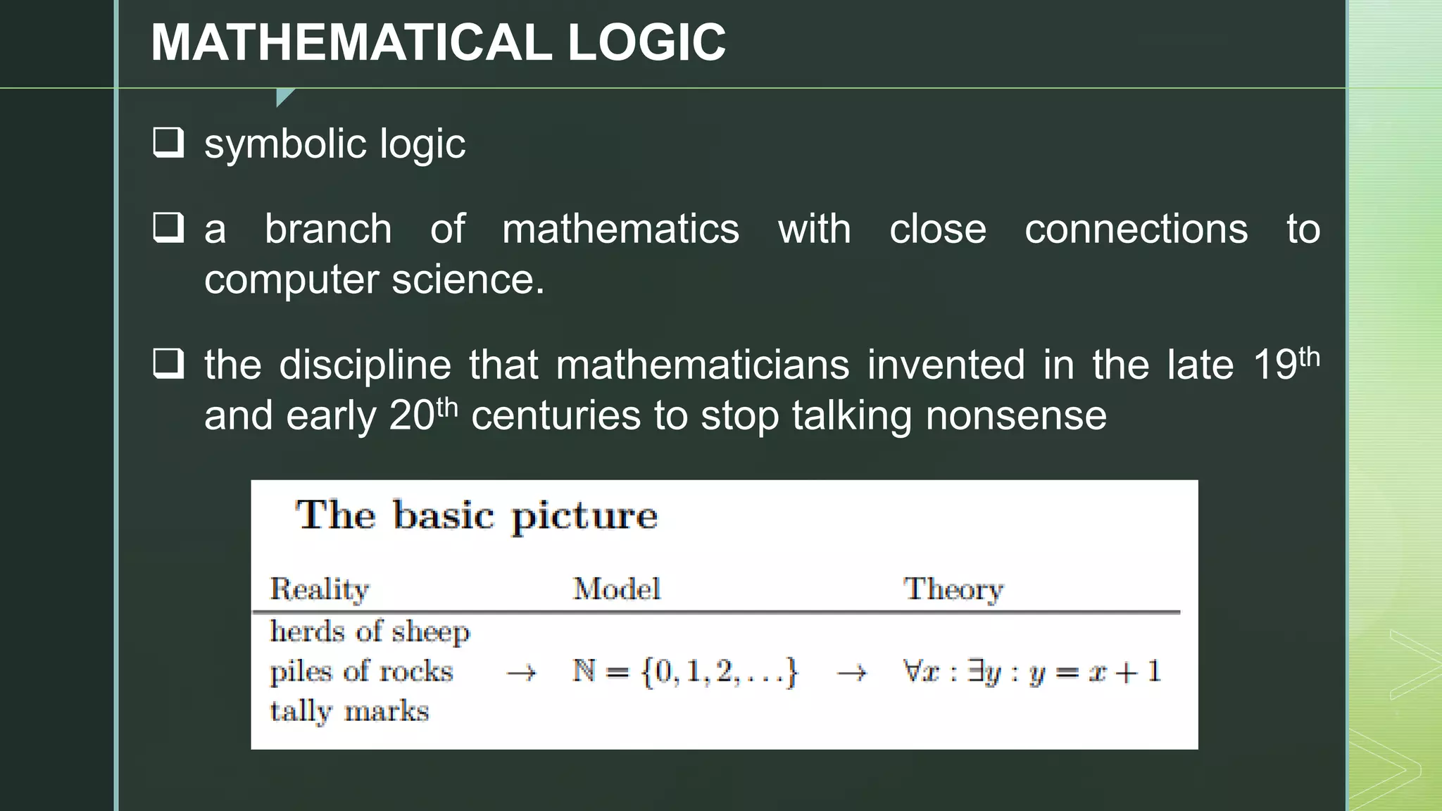 Formal Logic Lesson 1 Introduction To Logic Ppt
