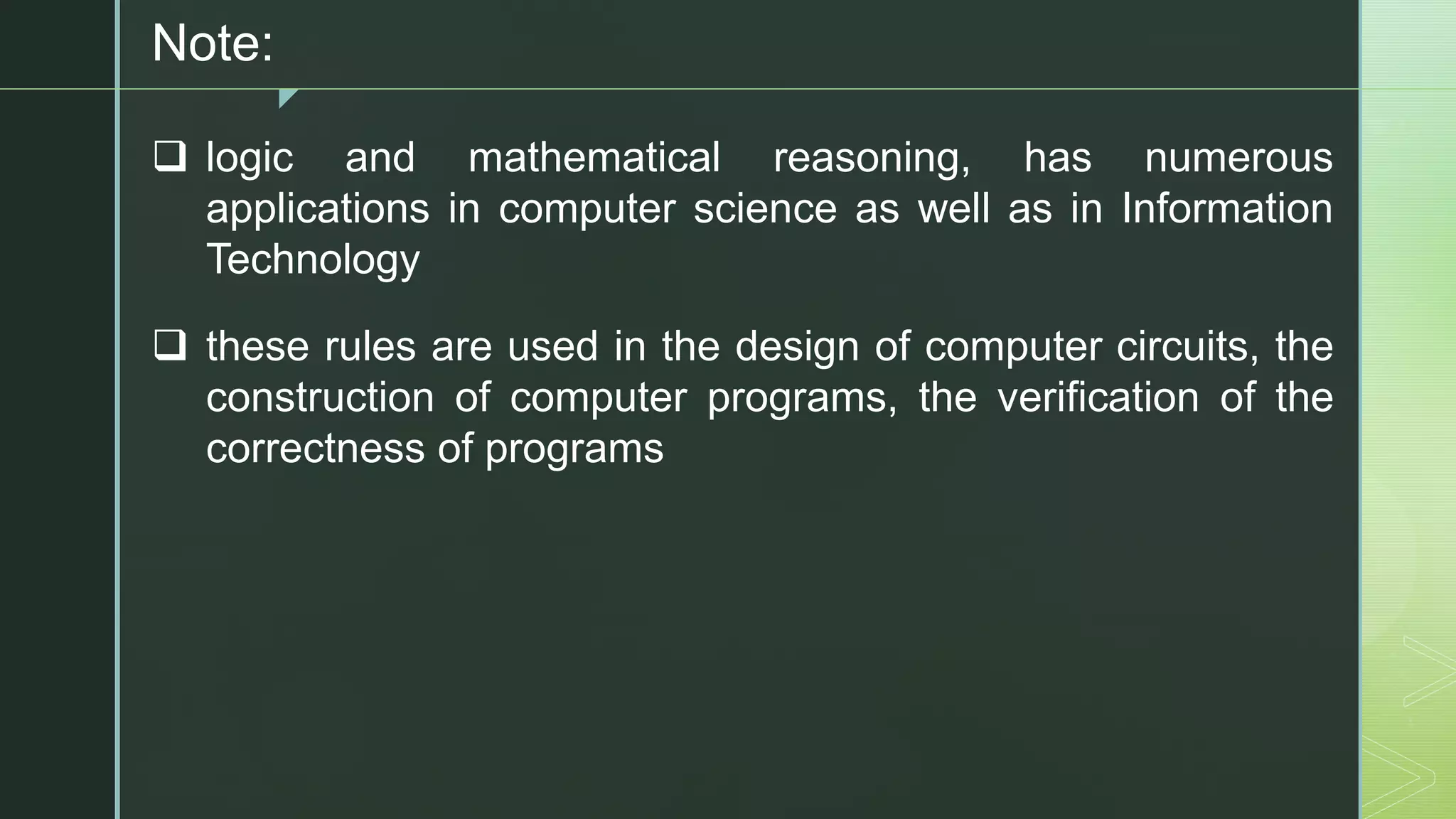 Formal Logic Lesson 1 Introduction To Logic Pdf Programming 0941