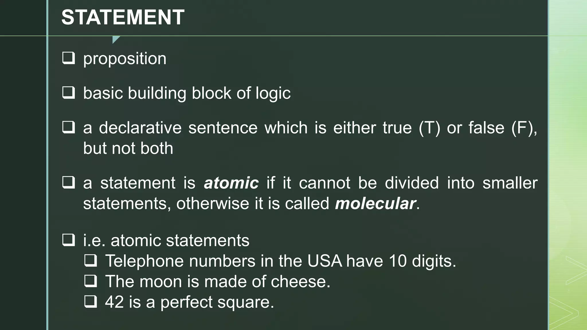 Formal Logic Lesson 1 Introduction To Logic Pdf Programming