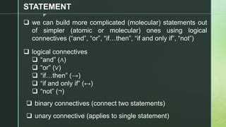 Formal Logic - Lesson 1 - Introduction to Logic | PDF | Programming Languages | Computing